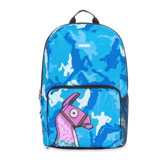 Epic Games | Accessories | Licensed Fortnite Blue Camo Loot Llama Emote ...